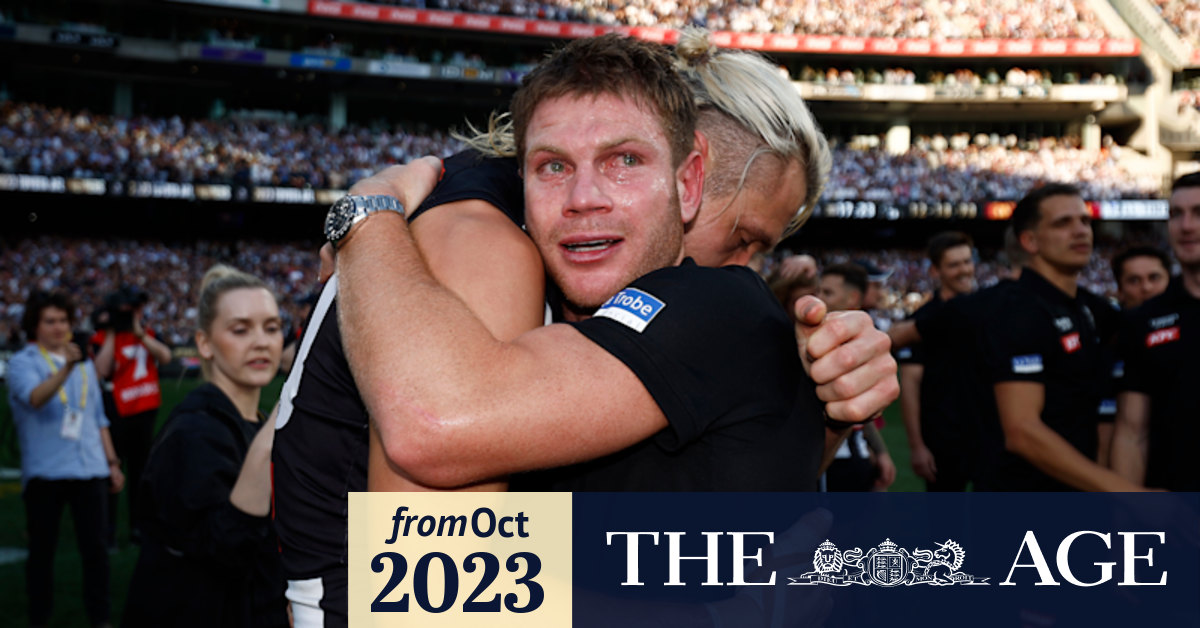 Afl Grand Final 2023 Collingwood Magpies Coach Craig Mcrae Reveals The